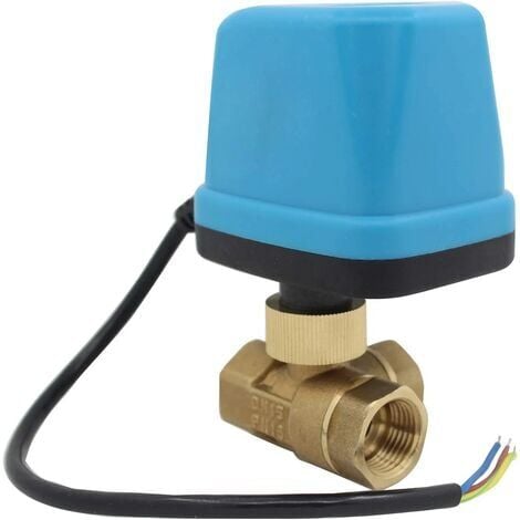 vanne 3 voies motorisée 220v electrovanne motorisée 220v vanne a bille 1/2 pouce (DN15 1/2 pouce)