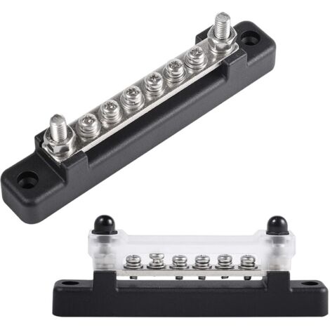 Terminal de barra colectora de 6 posiciones, 130 A/150 A, para bloque ...