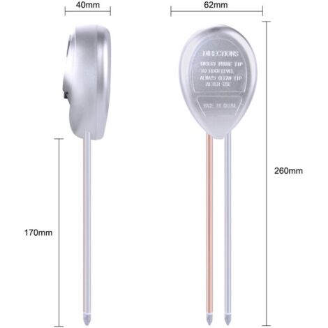 Probador de suelo, función 3 en 1, probador de suelo, monitor de humedad y humedad para muebles ...