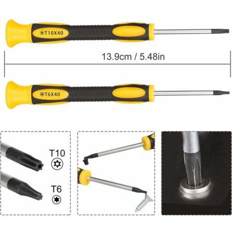 Tournevis Triwing para Switch – Kit de herramientas de reparación ...