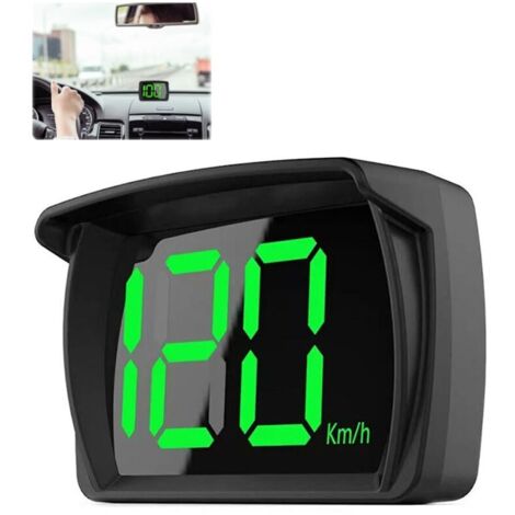 Tachimetro GPS intelligente, display HUD Headup per auto KM/H con LED ...