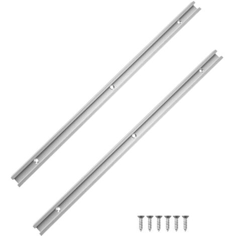 Track Miter Track, 2 pezzi T Slot Mitre Track, Aluminum T Tracks, T ...