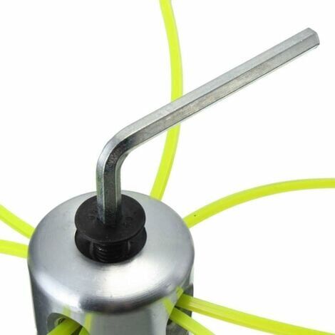 Bobina di filo di nylon per tagliaerba in alluminio universale, gruppo ...