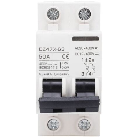 Interruttori automatici CA/CC da 50 A 400 V, interruttore automatico ...