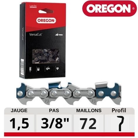 Chaine tronçonneuse Oregon VersaCut 72 dents 73DPX072E