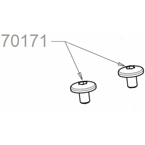 Vis enclume pour cisaille et coupe-branche Outils Wolf (lot de 2)