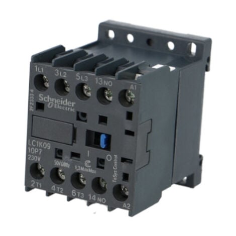 Mini contattore Schneider TeSys LC1K 9A 24VAC 3P + 1NO