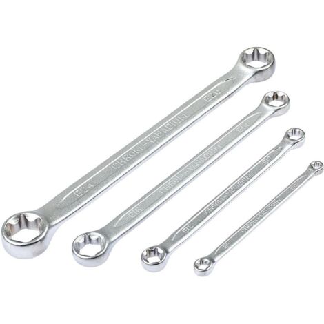 4 CHIAVI AD OCCHIO TORX: E6 / E8 E10 / E12 E14 / E18 E20 / E24