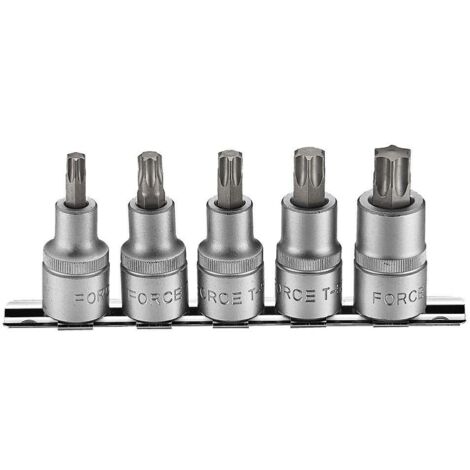 TORX 40-45-50-55-60 SU RACK SET DI 5 PUNTE