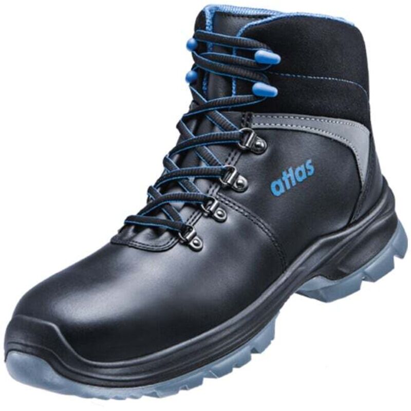 atlas Sicherheitsstiefel SL 84 blue ESD, S2, schwarz/blau, Weite 12 ...