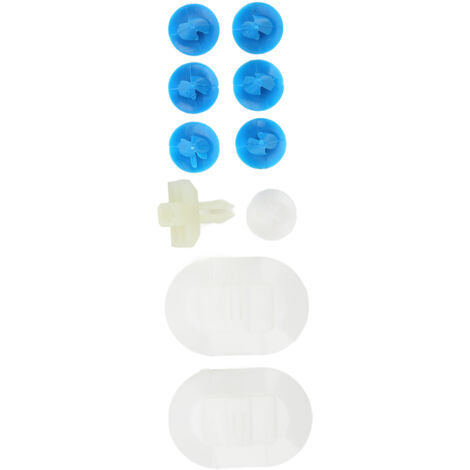 Jeffergarden Juego de clips de fijación para faldón lateral de coche ...