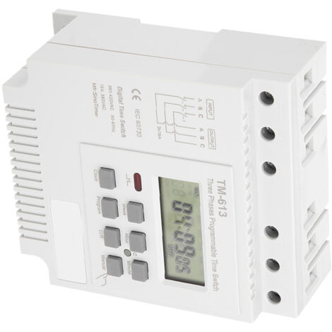 Jeffergarden TM-163 Interruptor temporizador de alimentación de control ...