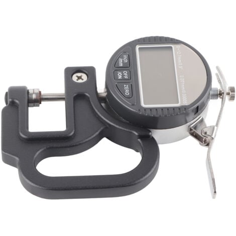 Jeffergarden Pantalla digital Papel Cuero Tela Medidor de espesor ...