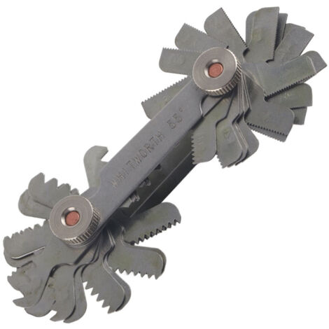 Jeffergarden 52pcs Gage de enchufe de rosca inoxidable 60 y 55 grados ...