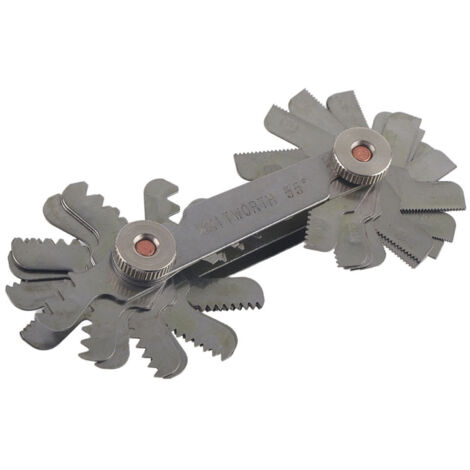 Jeffergarden 52pcs Gage de enchufe de rosca inoxidable 60 y 55 grados ...