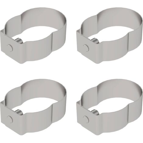 Günzburger Steigtechnik 4x Federclip für Rollgerüst mit kurzen Bolzen ...