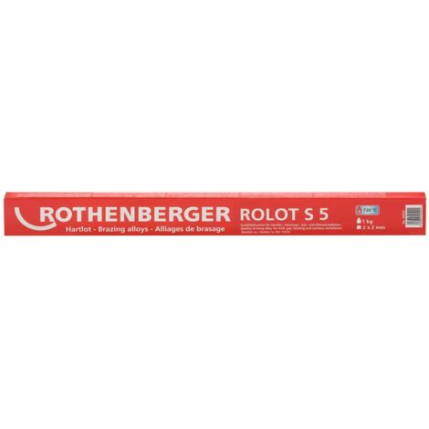 ROTHENBERGER ROLOT S5, ähnlich ISO 17672, 2x2x500mm, 1kg - 40502