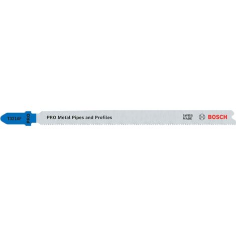 Bosch PRO Metal Pipes and Profiles T321AF Stichsägeblatt 132 mm 25-tlg ...