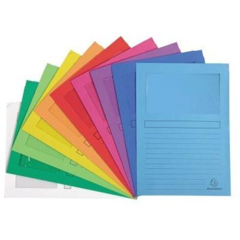 Exacompta Fenstermappe FOREVER DIN A4 sortiert 10 St./Pack.