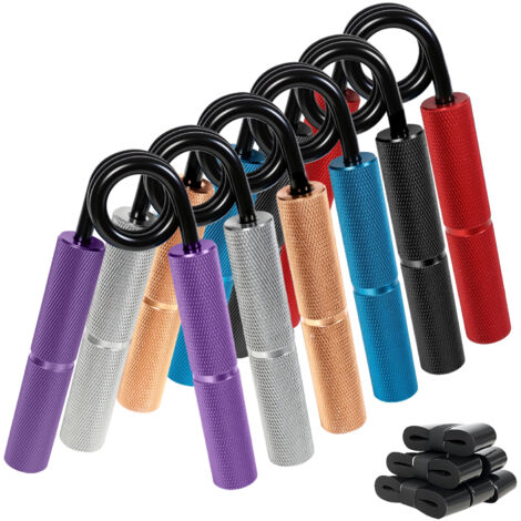 Centra Hand Grip Strengthener Set Gym Trainer Gripper Metal Non Slip 50 ...