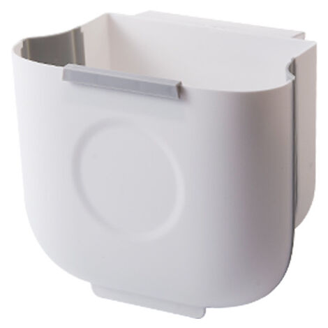 Sollbry Faltbarer Papier-Recycling-Mülleimer für die Küche – Weiß