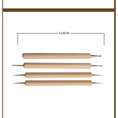 Sollbry Ton-Werkzeuge, 38-teiliges Töpfer-Werkzeug, Ton-Bildhauer ...