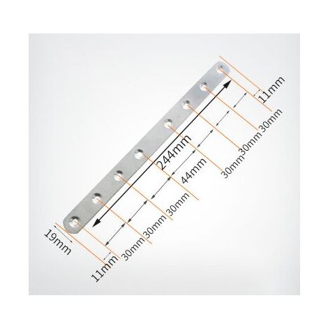 Sollbry Stück Edelstahl-Montagebeine, robuste flache Halterungen, Unterstützung für ...