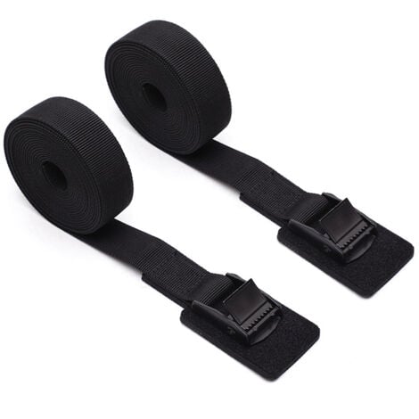 Sollbry 2er-Pack robuste Spanngurte mit dickem Schutzpolster, Kajak-Spanngurte, Frachtgurte ...