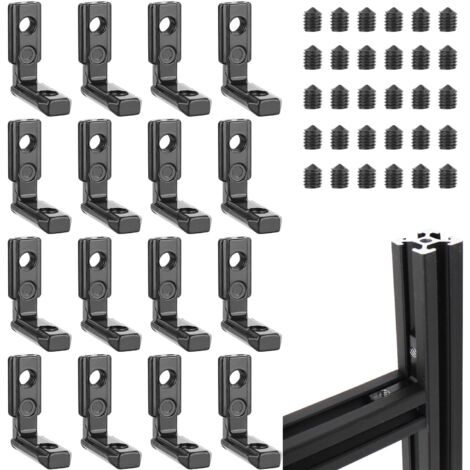 Sollbry 16 Stück 2020 M5 Innen-T-Halterung mit 36 Stück Schrauben ...