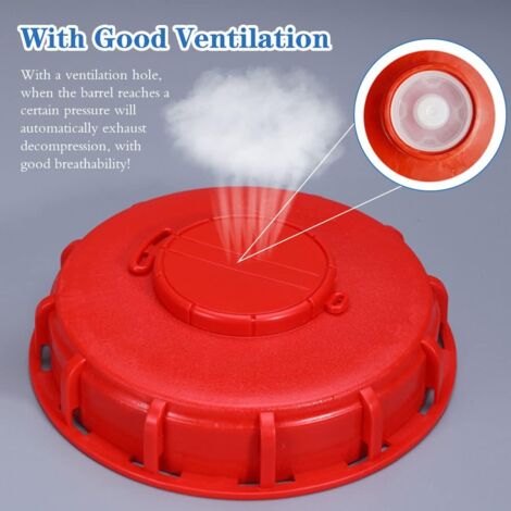 Sollbry IBC-Tankabdeckung, 163 mm, Tankdeckel, 1000 l, IBC-Tankdeckel ...