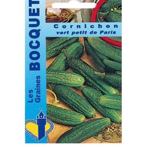 Cornichon 'Vert petit de Paris le sachet de 90 graines (3g)