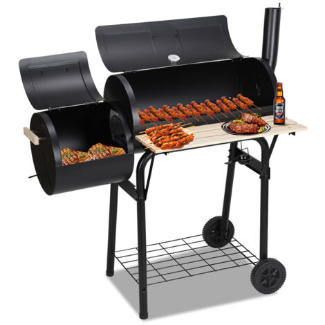 Jopassy Parrilla de carbón BBQ-Grill Sistema de ventilación Chimenea ...