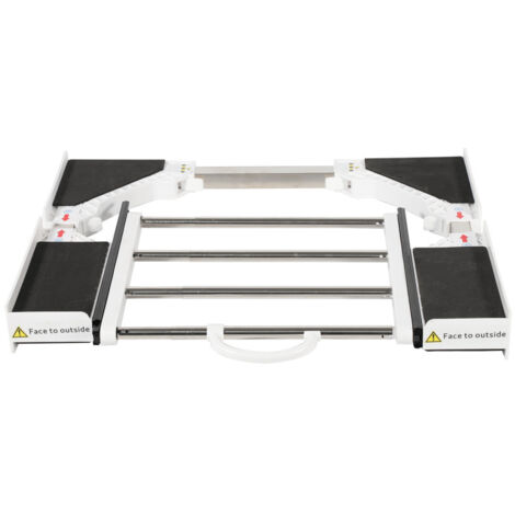 Jopassy Kit Apilable Lavadora/Secadora Blanca, Columna Extraíble ...