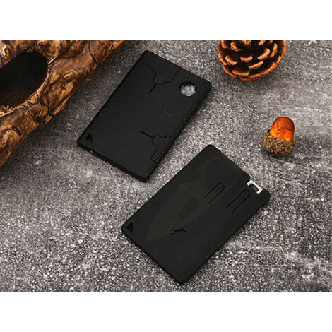Multi-Function Survival Tool Card - Portable EDC Wallet Multi-Tool with ...