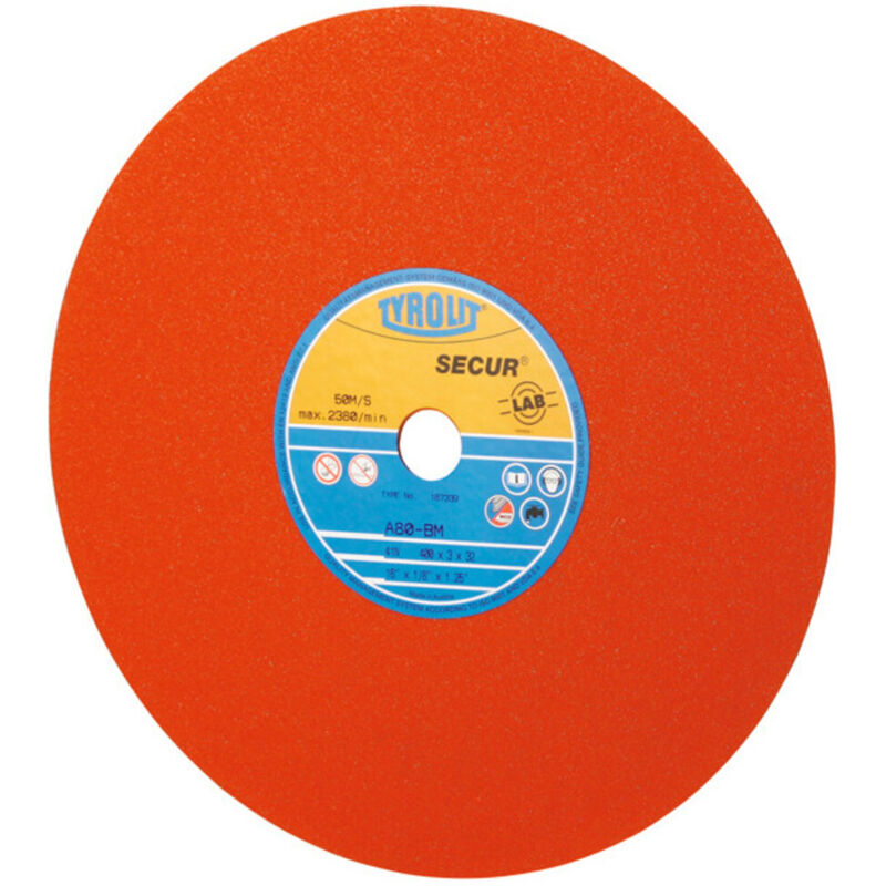 TYROLIT SECUR LAB Labor-Trennschleifscheibe DxTxH (mm), 300x2x32, Typ: 60