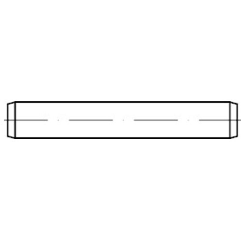 ISO 2338 Zylinderstift Toleranzfeld m6, Edelstahl A4 16 m6x32 HP 10 Stk