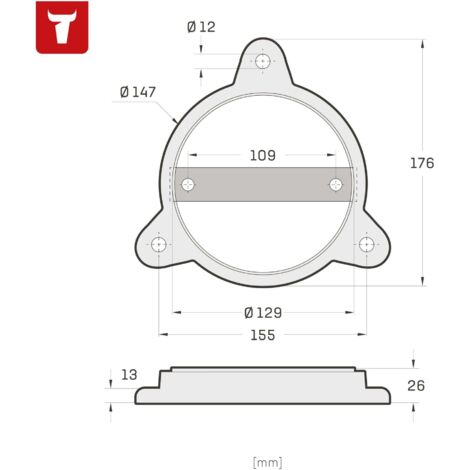STIER Drehteller für Parallelschraubstock Größe 100, Drehung um 360 ...
