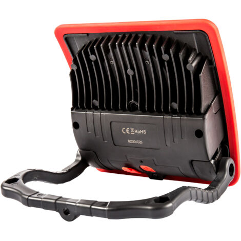 STIER Akku COB LED Baustrahler, 2200 Lumen, starker 7800 mAh Akku ...