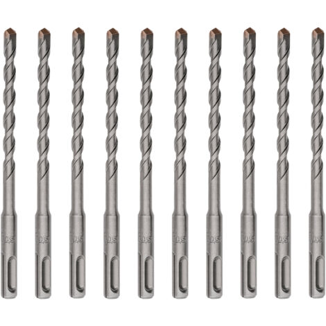 STIER SDS-plus-Bohrer, 10 Stück, Länge 160 mm, Durchmesser 8 mm ...