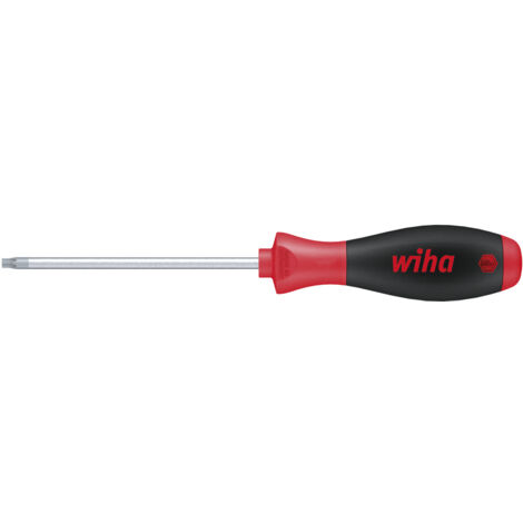 Wiha Schraubendreher SoftFinish® TORX® Tamper Resistant (mit Bohrung) mit Rundklinge T9H x 60 mm ...