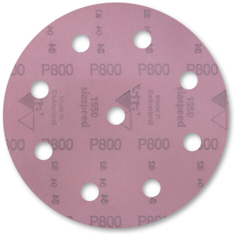 Sia Scheibe mit Loch, 1950 siaspeed Feinstkorn, 125, 9-Loch Korn 1000 ...