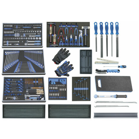 Gedore Werkzeug Sortiment AUTO 6xModul +lose 257-teilig