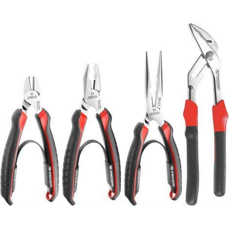 Facom COMBINATION 4 PIECE PLIERS SET