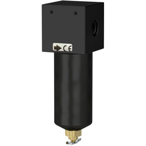 Riegler Filter für hohe Drücke bis 40 bar, mit Handablassventil, G 3/8