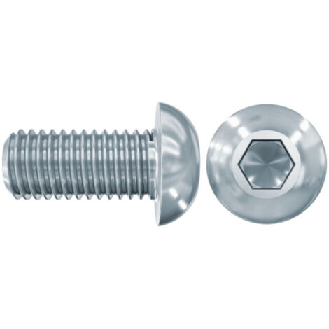 fischer Linsenkopfschraube LKS M12x25 A2 50 Stk