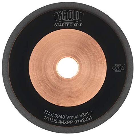 TYROLIT Diamant-Topf-Schleifscheibe STARTEC XP-P DxTxH (mm), 100x35x20, Typ: D64