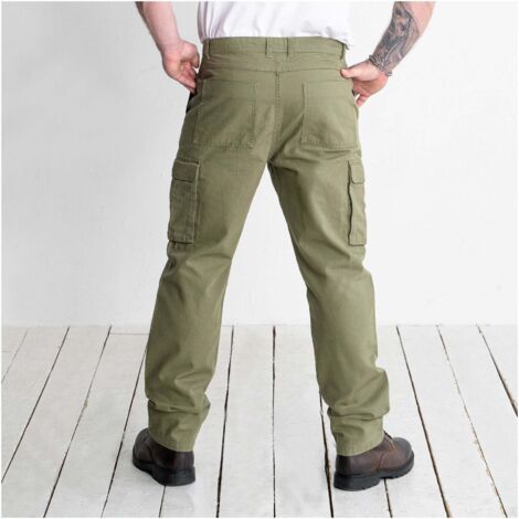 STIER Multipocket Cargo Pants essential bci cotton 34/32 Olive