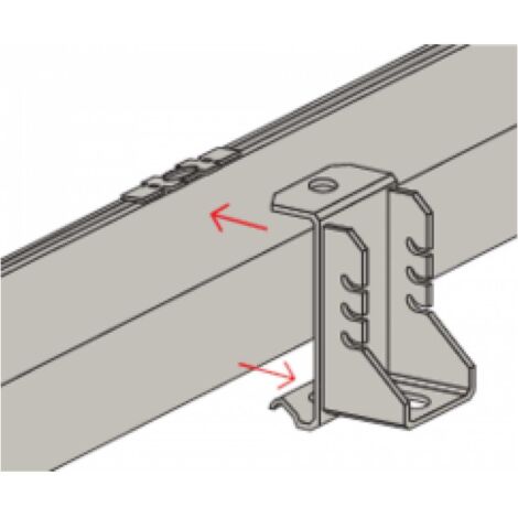 fischer Montageschiene FUS 62/2,5 fvz - 3000