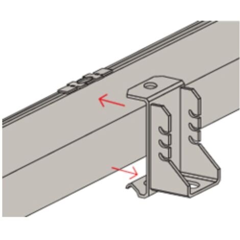 fischer Montageschiene FUS 62/2,5 fvz - 6000