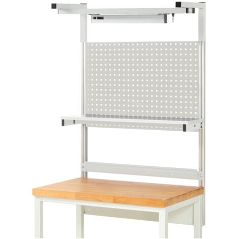 Rau System-Aufbau Komplettset 04, für Produktbreite 1000 mm, RAL7035 ...